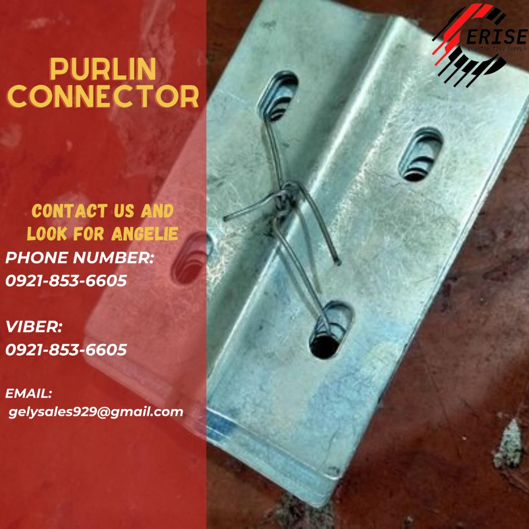 PURLIN CONNECTOR AVAILABLE, Commercial & Industrial, Construction Tools ...