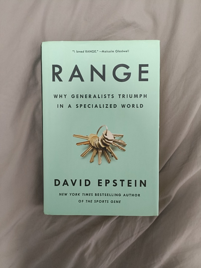 Range by David Epstein - Hardcover Book, Hobbies & Toys, Books ...