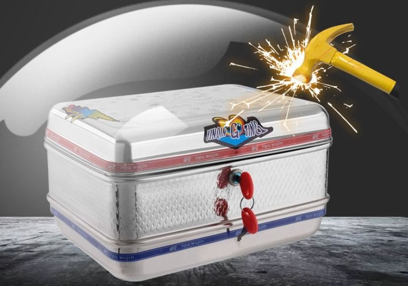 Ready Motorcycle Box Electric Stainless Steel Tail Scooter Trunk ...