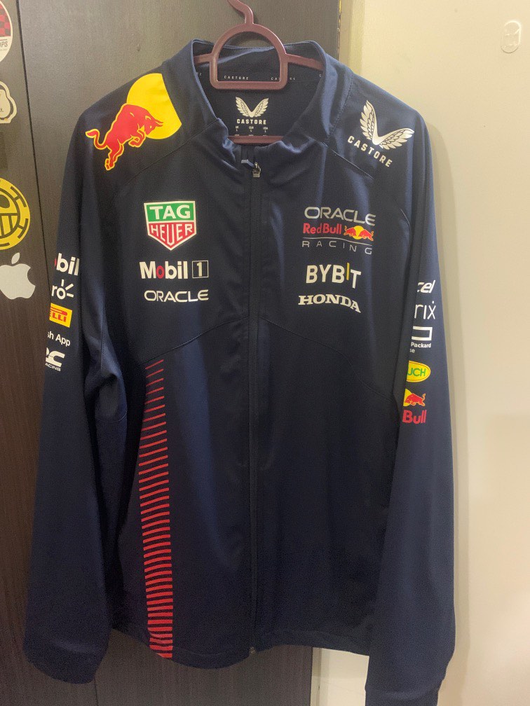Redbull/Mobil jacket, Men's Fashion, Coats, Jackets and Outerwear on ...