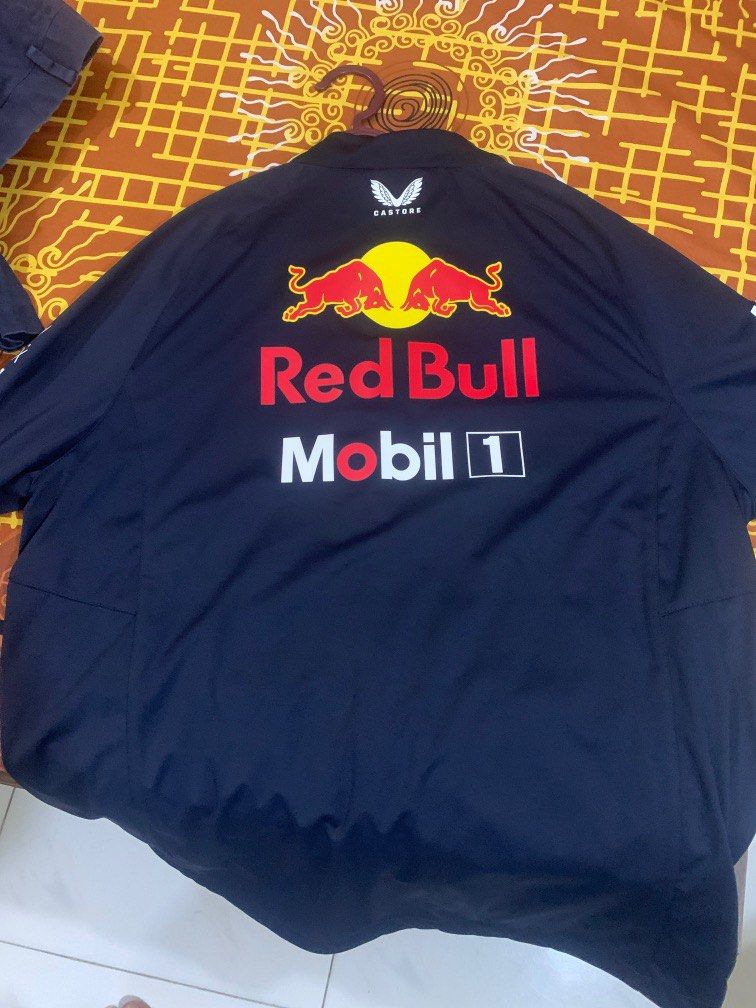 Redbull/Mobil jacket, Men's Fashion, Coats, Jackets and Outerwear on ...