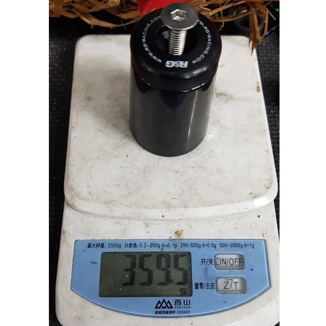 R&G Heavy Weight Black Bar End Balancer Sliders for Xmax, Car ...