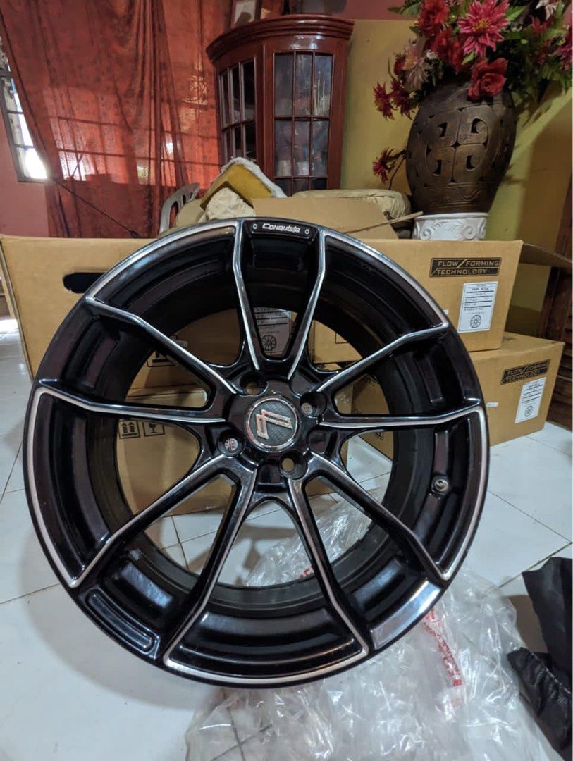 RIM LENSO CONQUISTA 17INCH, Auto Accessories on Carousell