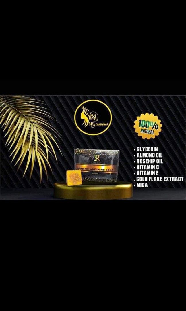 RJ BOOSTER WHITENING SOAP / RJ BEAUTY, Beauty & Personal Care, Bath ...