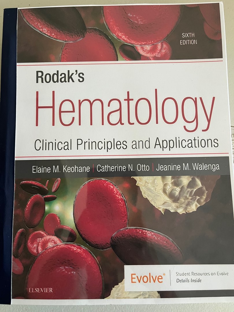 Rodak’s Hematology 6th Edition, Hobbies & Toys, Books & Magazines ...