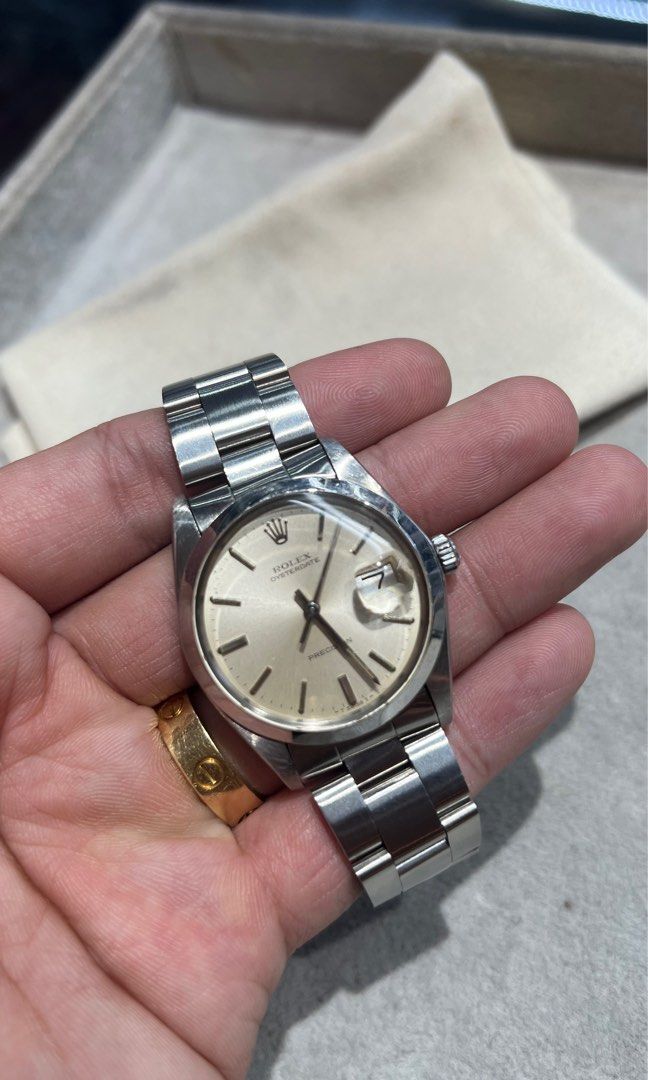 Rolex Oyster Date Precision (Vintage)(6694), Men's Fashion, Watches & Accessories, Watches on ...