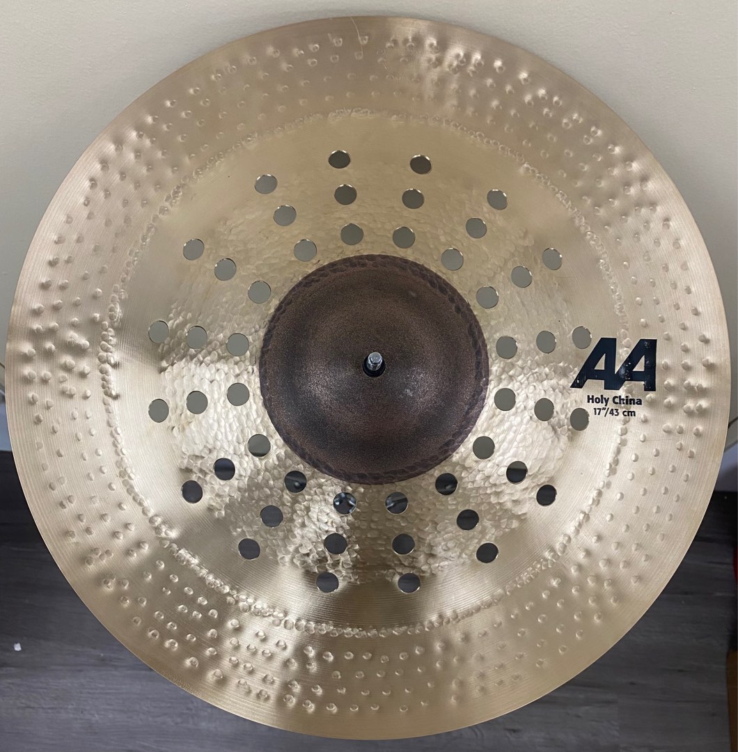 Sabian 17inch AA Holy China by Chad Smith, Hobbies & Toys, Music ...