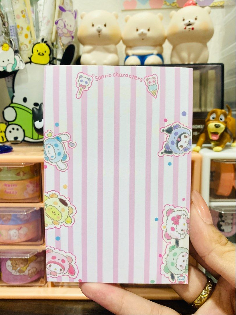 sanrio big memo pads, Hobbies & Toys, Stationary & Craft, Stationery ...