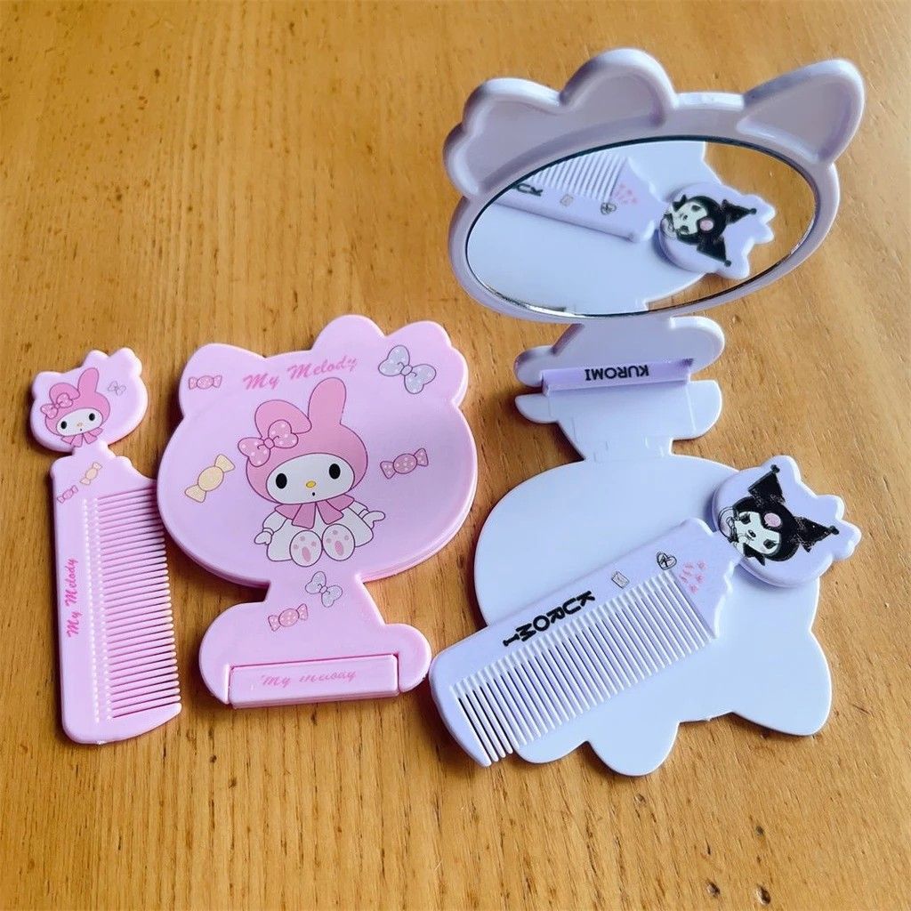Sanrio Mirror with Comb, Furniture & Home Living, Home Decor, Mirrors ...