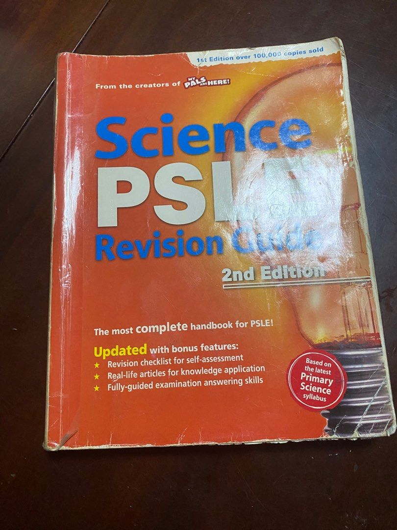 Science PSLE revision guide, Hobbies & Toys, Books & Magazines, Textbooks on Carousell