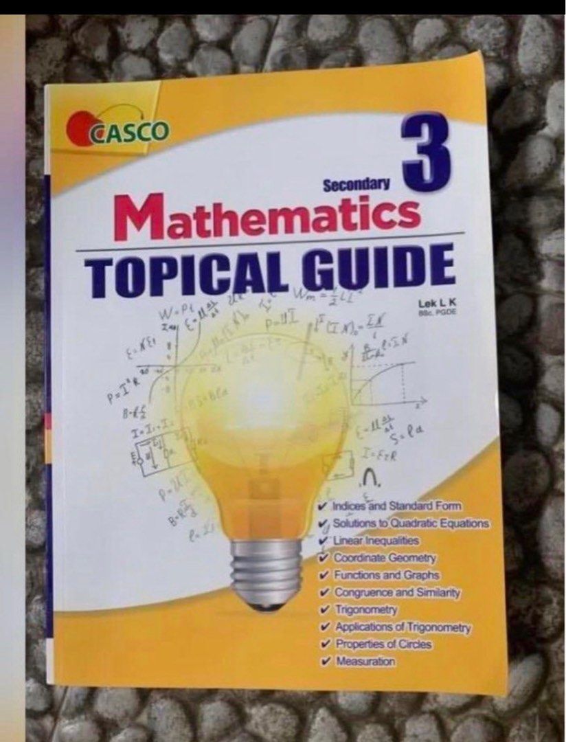 Sec 3 Math assessment book, Hobbies & Toys, Books & Magazines, Assessment Books on Carousell