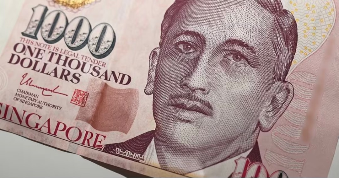 SGD $1000 note, Hobbies & Toys, Memorabilia & Collectibles, Currency on ...
