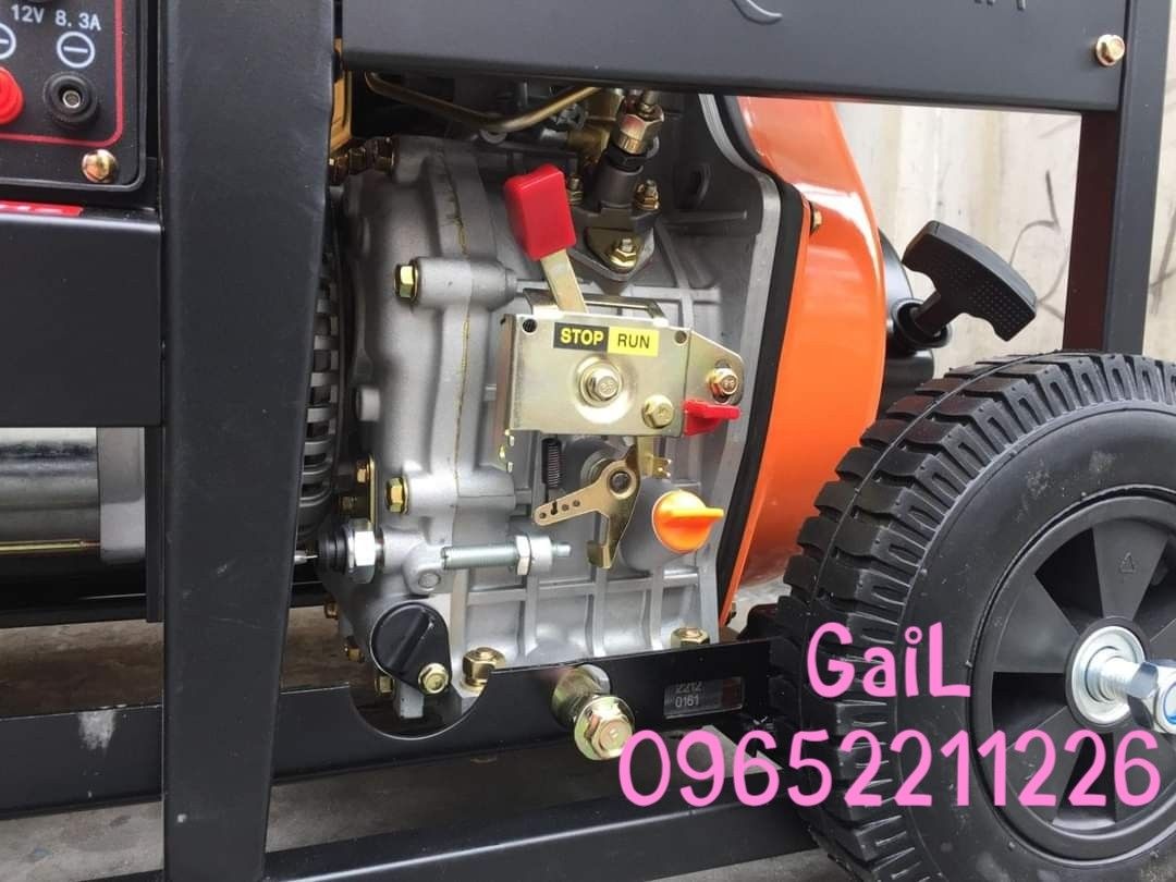 SHARK 8.5KVA OPEN-TYPE, ELECTRIC START, DIESEL GENERATOR, 1 PHASE, 220V ...