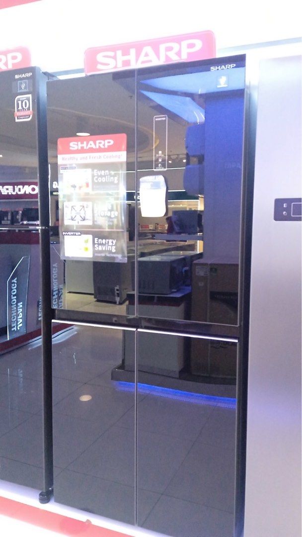 SHARP NO FROST INVERTER REFRIGERATOR, TV & Home Appliances, Kitchen ...