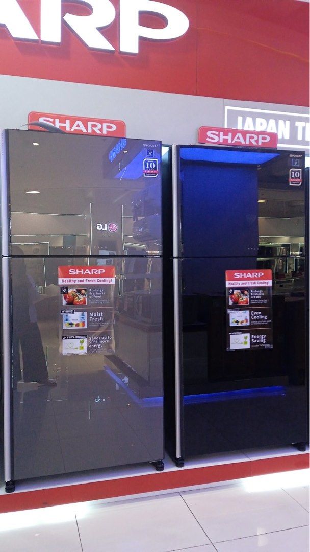 SHARP NO FROST INVERTER REFRIGERATOR, TV & Home Appliances, Kitchen ...