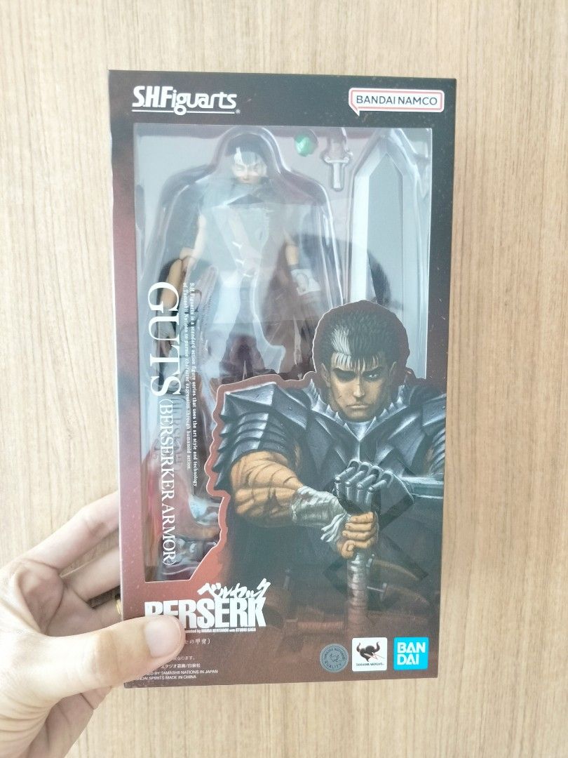 SHF S.H.Figuarts Berserk Guts (Berserker Armor), Hobbies & Toys, Toys ...