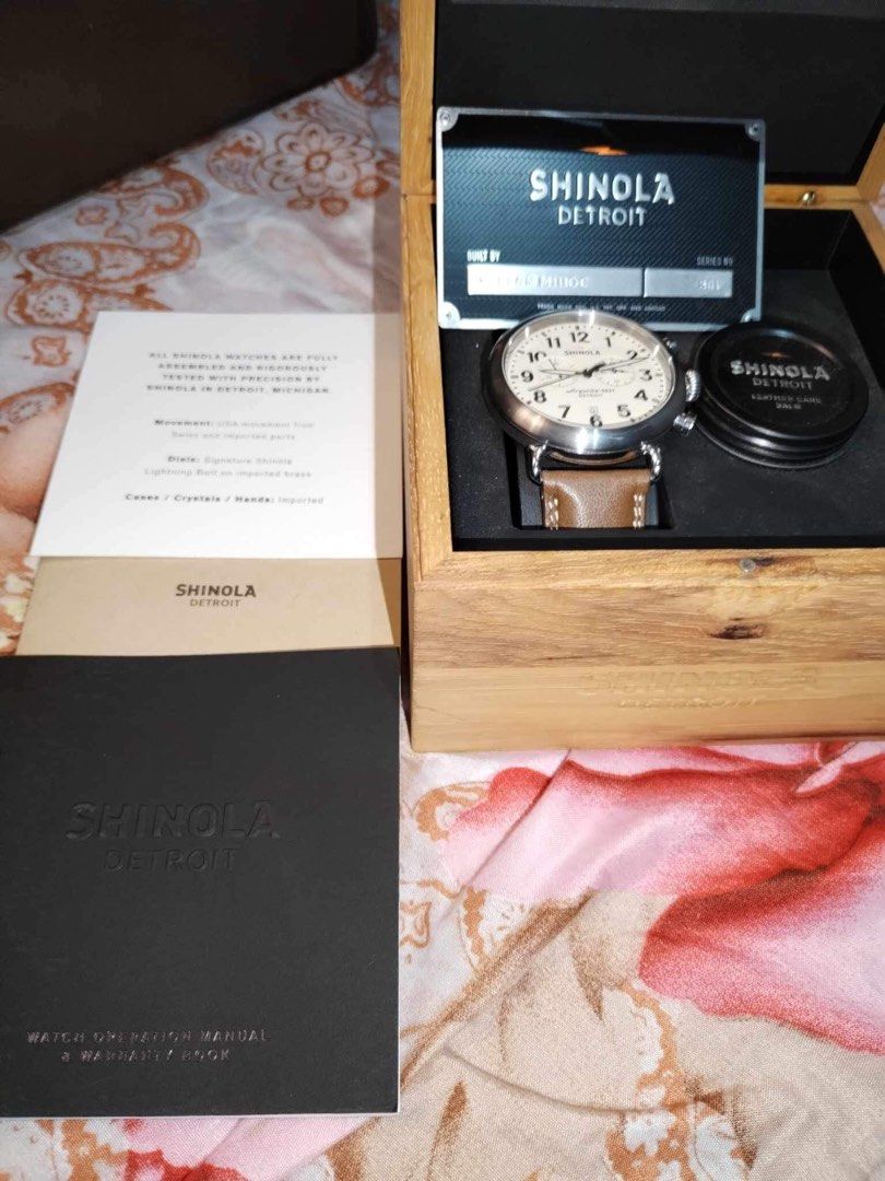 SHINOLA, Luxury, Watches on Carousell