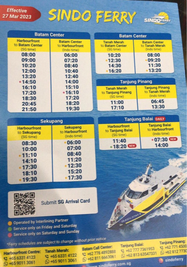 Sindo E-tickets Ferry Two Ways, Tickets & Vouchers, Flights & Overseas ...