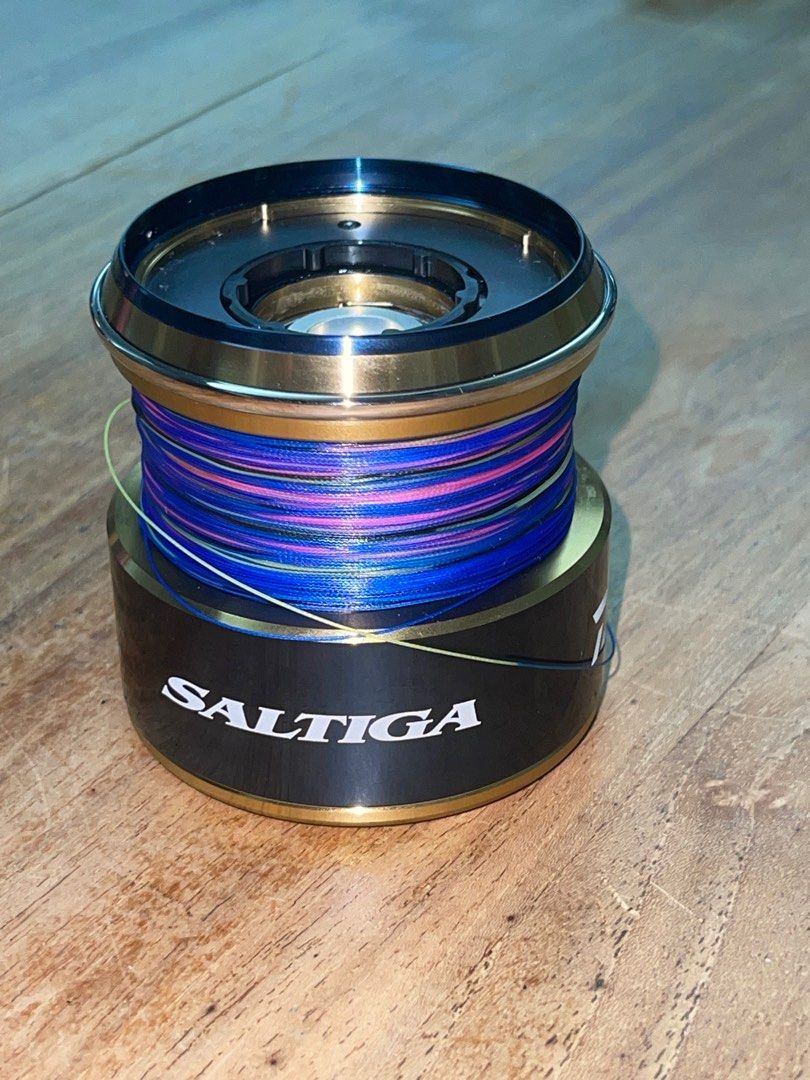 SLP Saltiga 8000 spool, Sports Equipment, Fishing on Carousell