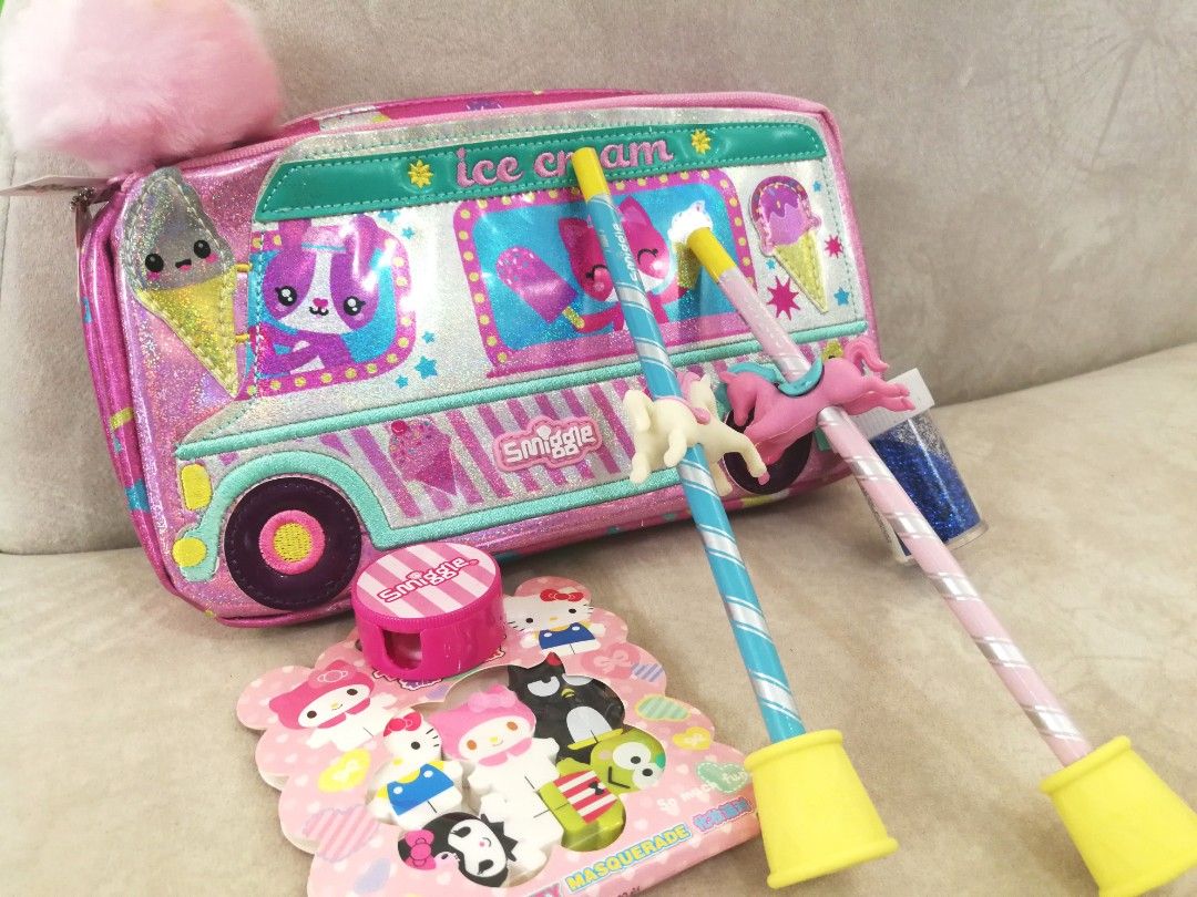 Smiggle & Hello Kitty stationery set, Hobbies & Toys, Stationery ...