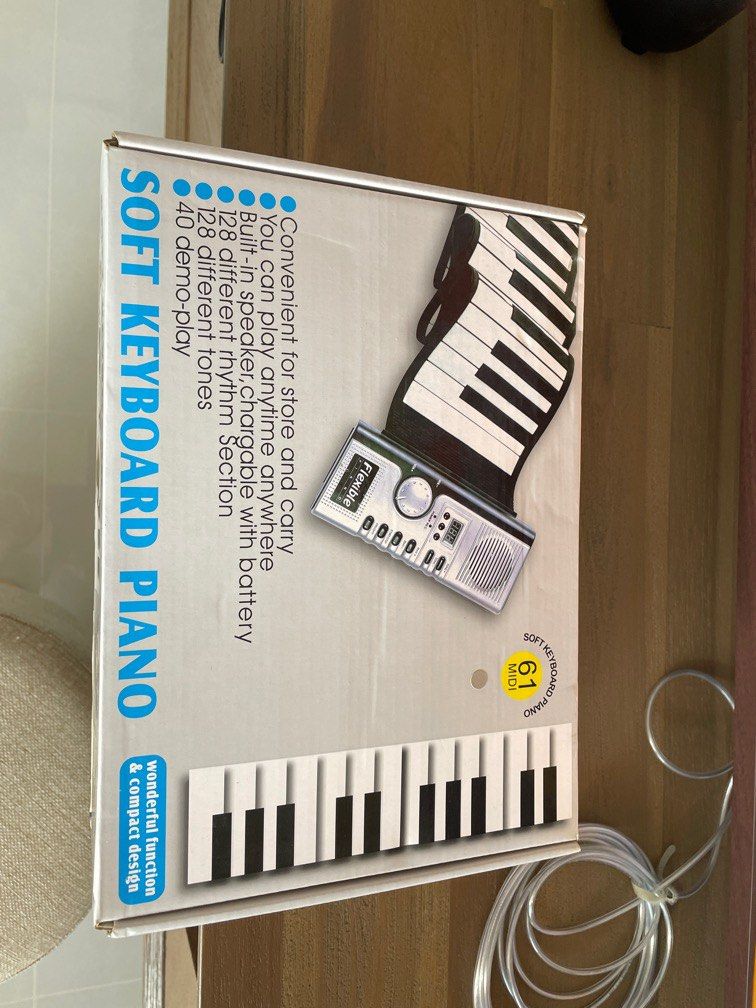 Soft keyboard piano, Hobbies & Toys, Music & Media, Musical Instruments ...