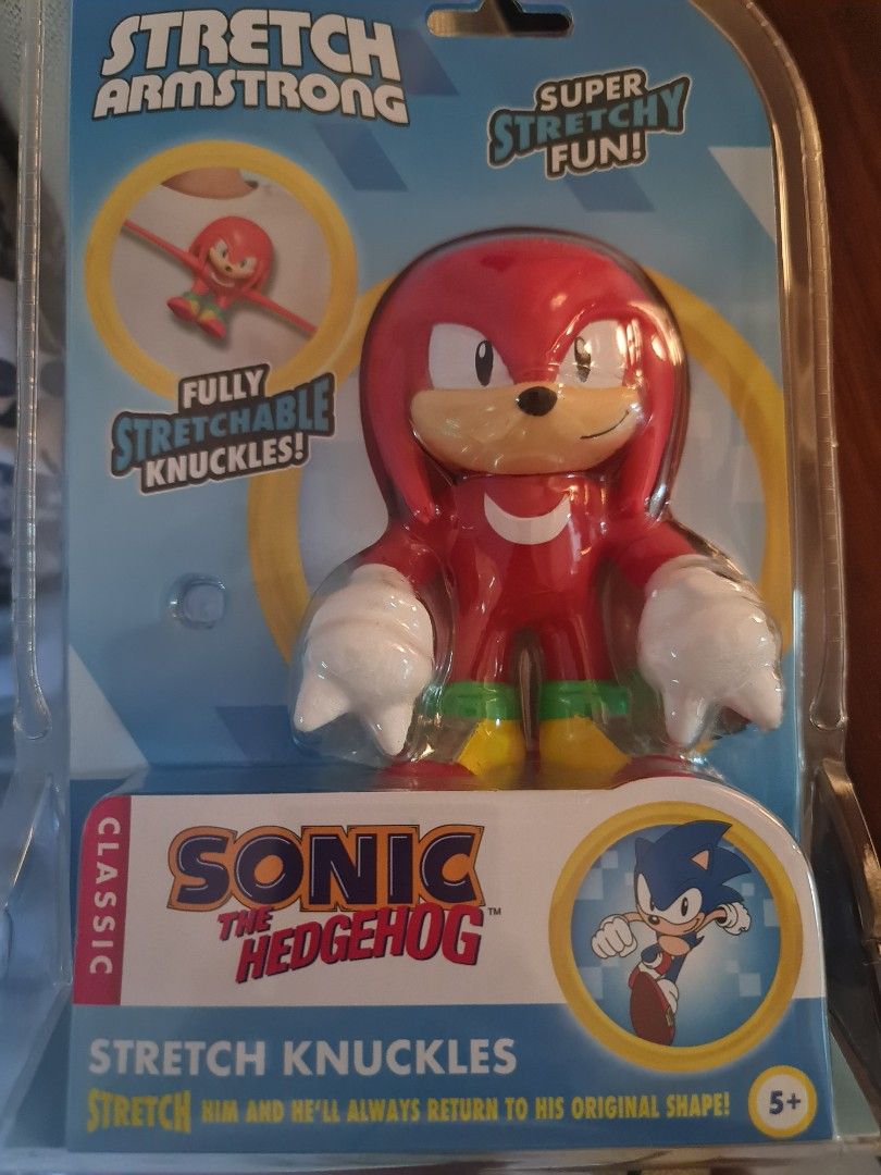 Sonic hedgehog Knockles Stretch Toy, Hobbies & Toys, Toys & Games on ...
