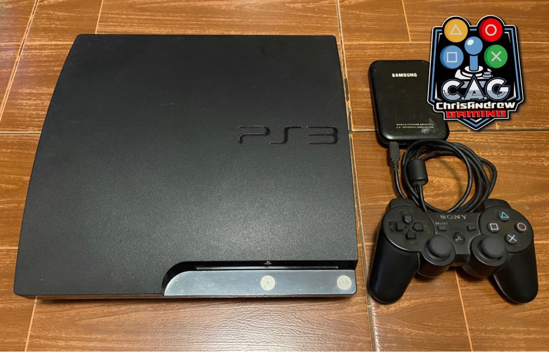 SONY PLAYSTATION 3 SLIM 160GB + 500GB HDD JAILBREAK WITH 2 DISCS - 5500, Video Gaming, Video ...