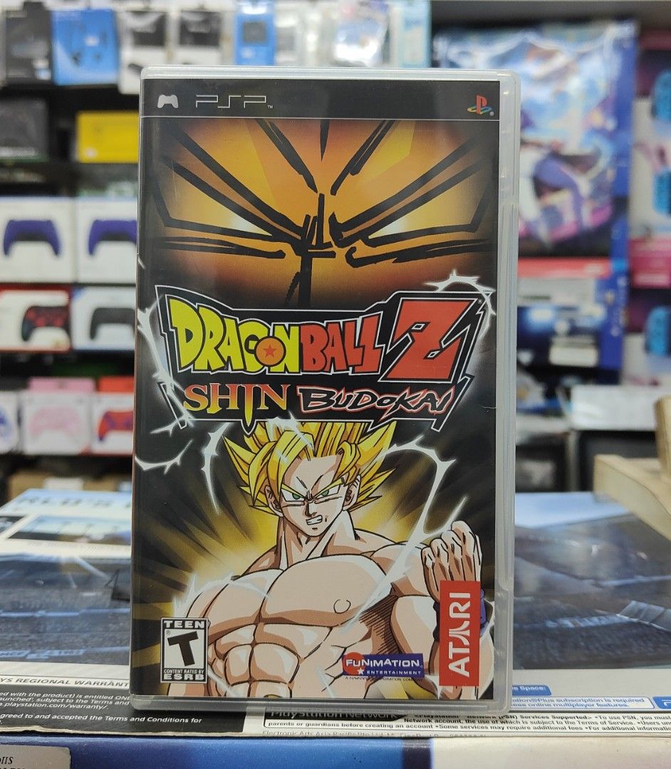 Sony PSP Dragon Ball Z Shin Budokai, Video Gaming, Video Games ...