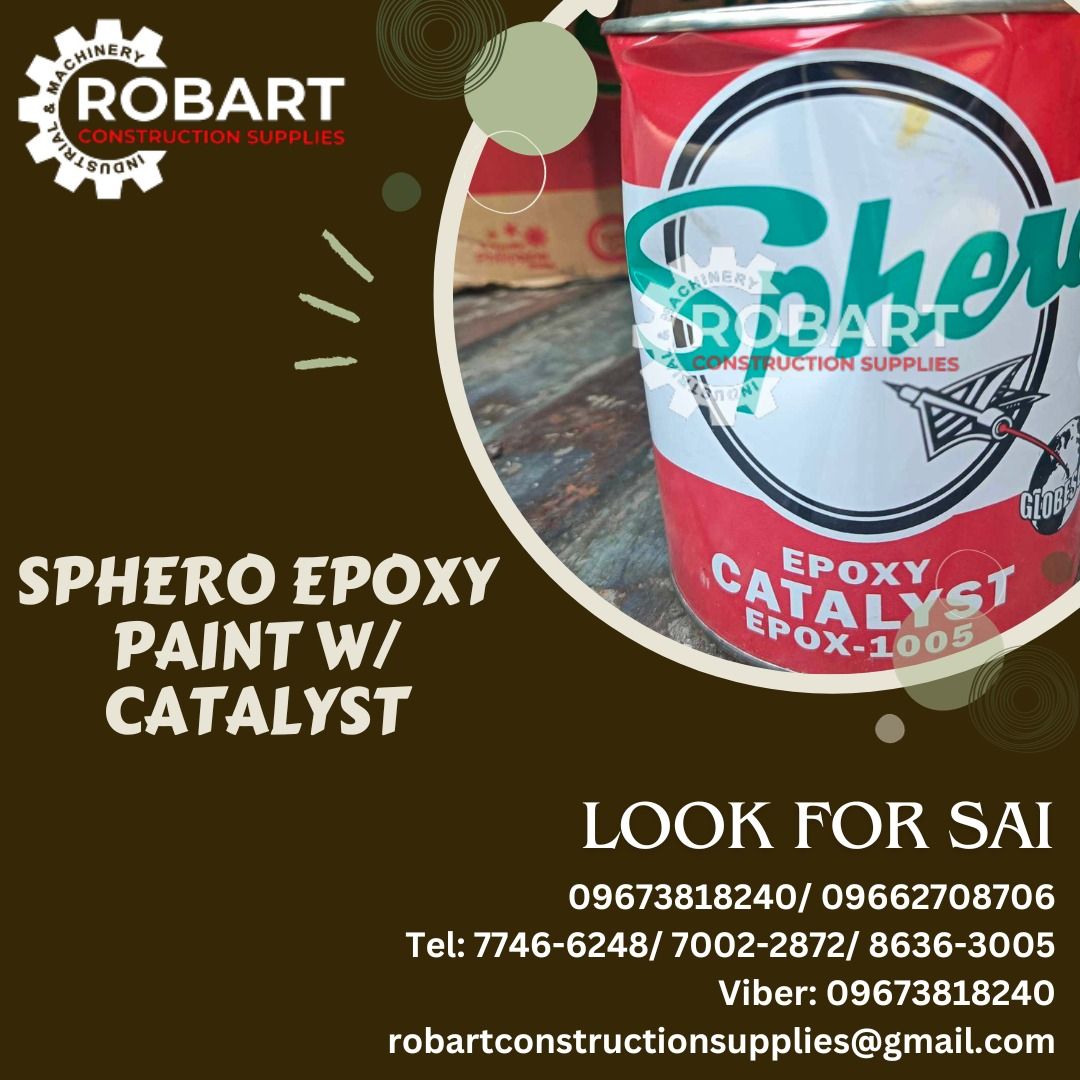Sphero Epoxy Paint with Catalyst, Commercial & Industrial, Construction ...