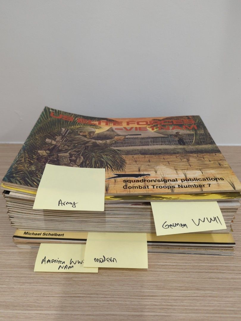 Squadron/Signal publications Schiffer Military History, Hobbies & Toys, Toys & Games on Carousell