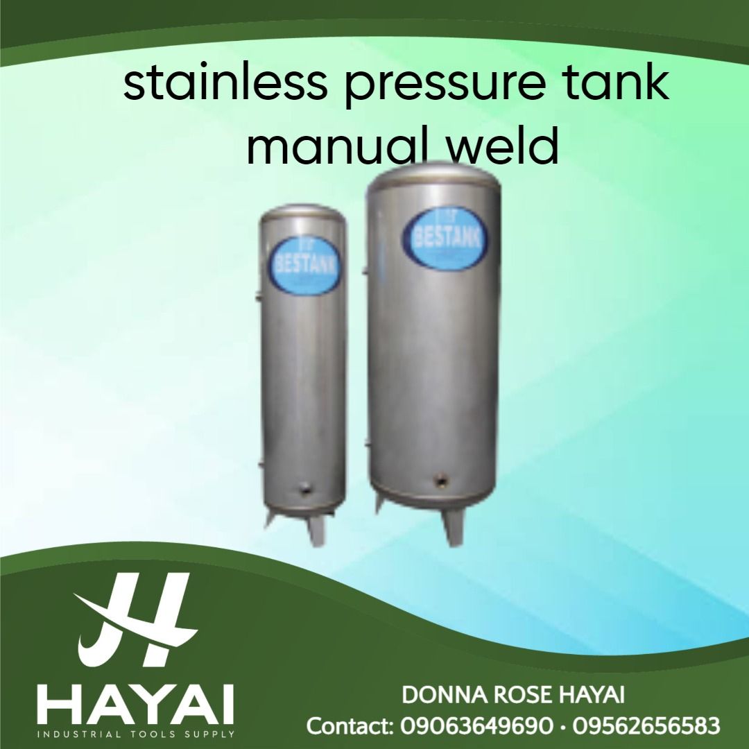 stainless pressure tank manual weld, Commercial & Industrial ...
