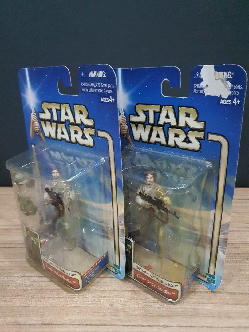 Star Wars ROTJ Endor Rebel Soldier [Set of 2 $20], Hobbies & Toys, Toys ...