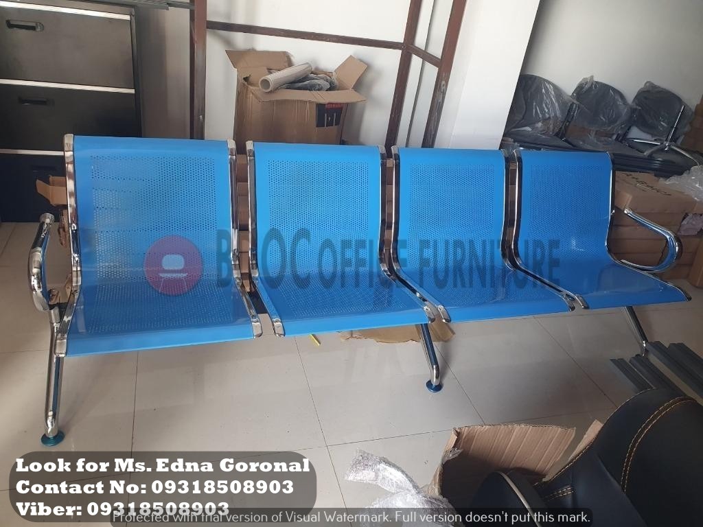 Steel Gang Chair - Office Gang Chair - Waiting Gang Chair - Office ...