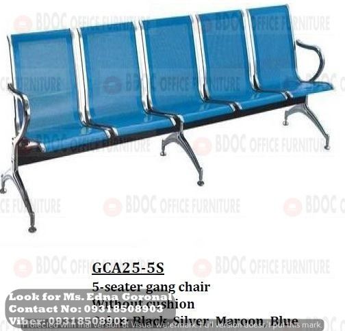 Steel Gang Chair - Waiting Gang Chair - Office Gang Chair - Office ...