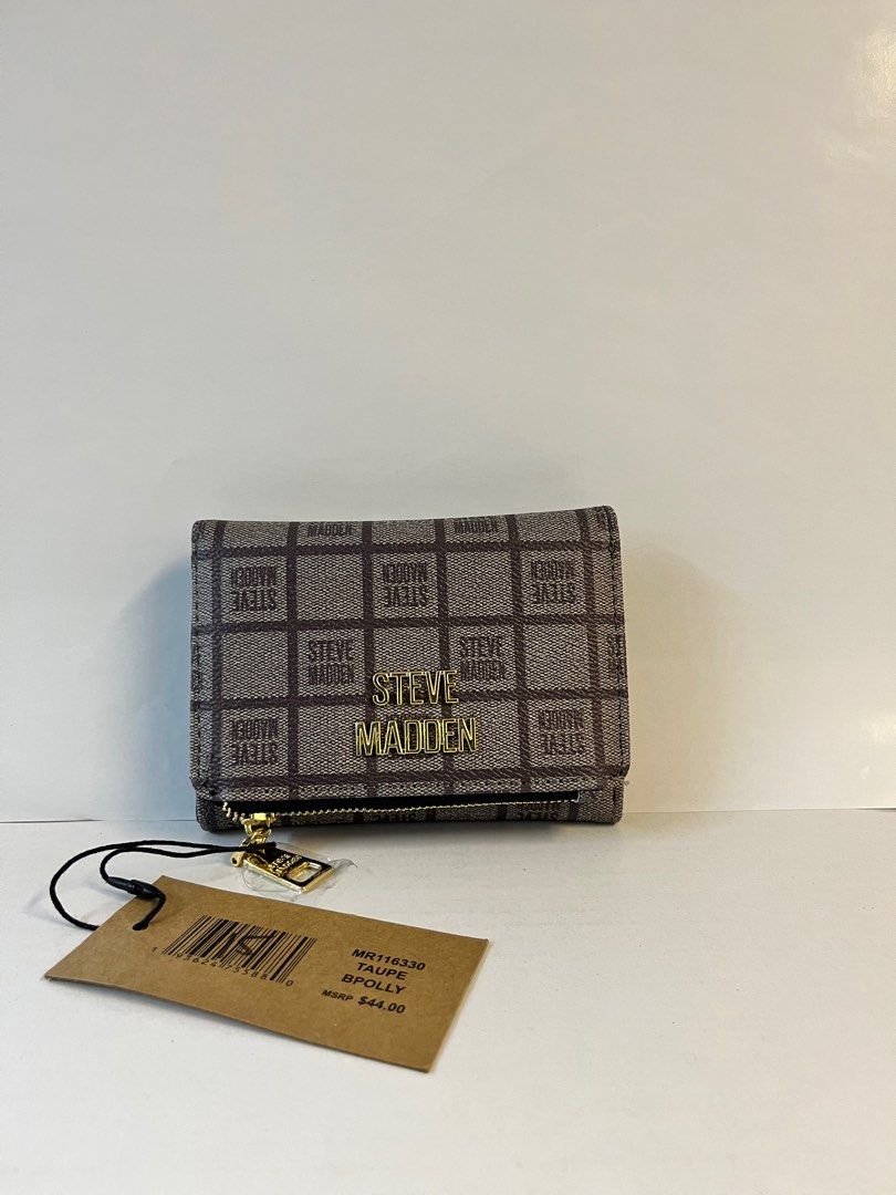 STEVE MADDEN WALLET TRIFOLD, Women's Fashion, Bags & Wallets, Wallets & Card holders on Carousell