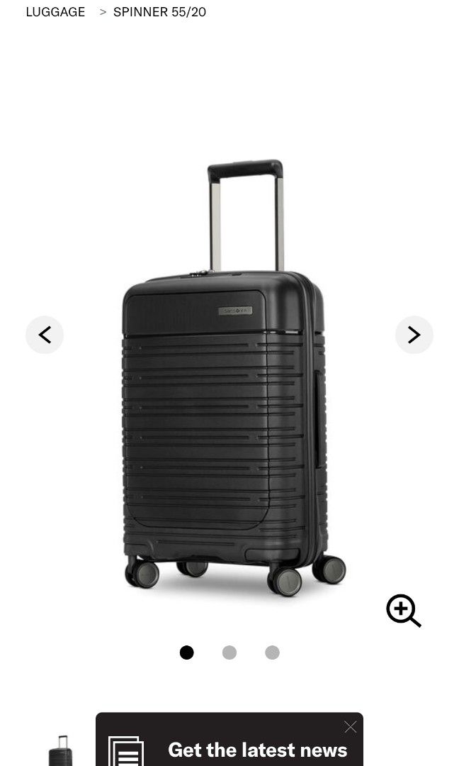 Samsonite Spinner 55/20 Suitcase, Hobbies & Toys, Travel, Luggages on ...