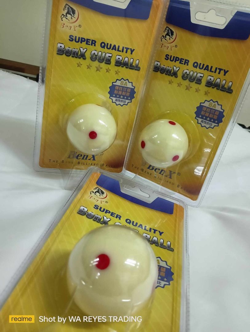 Super Quality BenX Cue Ball / Pato ng Bilyaran / Billiard Accessories ...