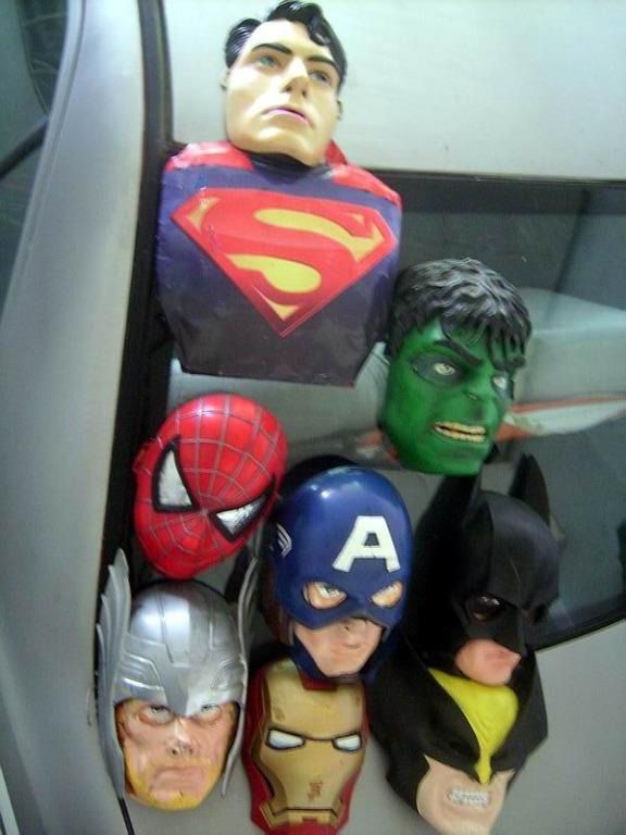 Superman mask & chest set, Hobbies & Toys, Toys & Games on Carousell