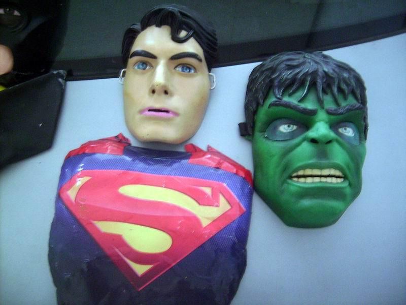 Superman mask & chest set, Hobbies & Toys, Toys & Games on Carousell