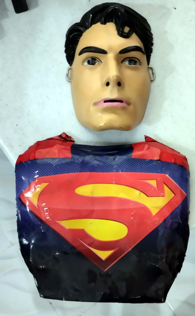 Superman mask & chest set, Hobbies & Toys, Toys & Games on Carousell