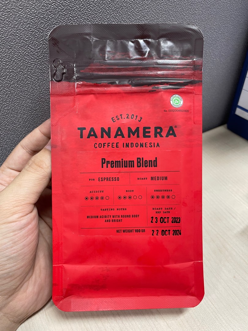TANAMERA Coffee ( Kopi ) Blend 100gr, Makanan & Minuman, Minuman Tidak ...