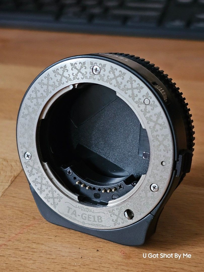 Techart TA-GE1B Mount Adapter Contax G-Mount Lens to Sony E-Mount ...