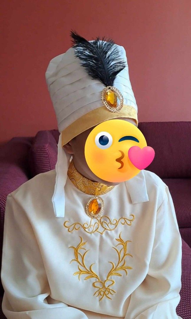 For RENT: Adult / Teen Aladdin Arabian Prince Costume Feather Hat Suits ...