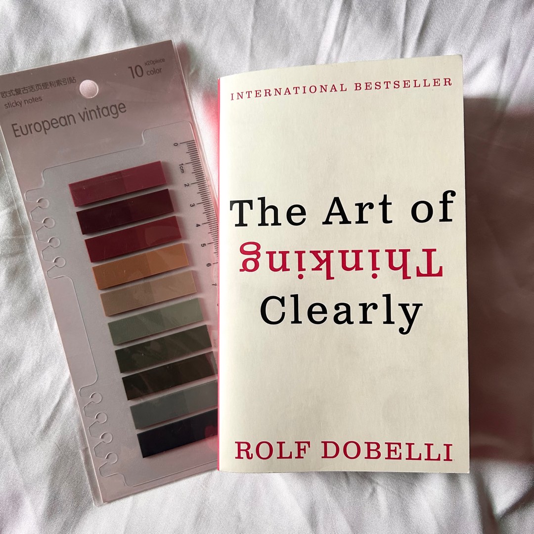 the art of thinking clearly book, Hobbies & Toys, Books & Magazines ...