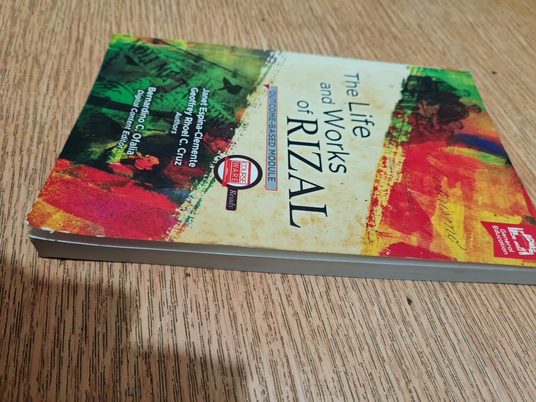 The Life and Works of Rizal - Outcome-based Module (Janet Espina ...
