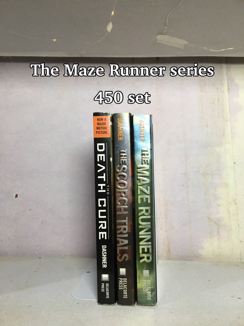 The Maze Runner series by James Dashner, Hobbies & Toys, Books ...
