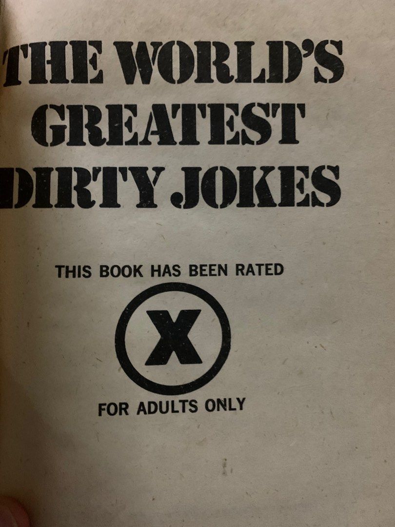 The World’s Greatest Dirty Jokes RM20, post add RM10, Hobbies & Toys ...