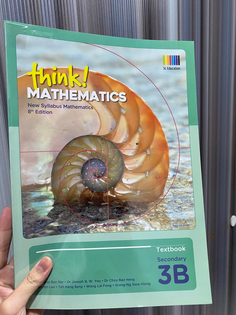 Think! Mathematics textbook 3B 8th edition, Hobbies & Toys, Books ...