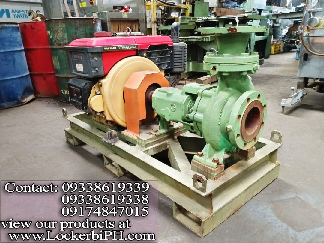 Torishima Water Pump with Yanmar Engine NFD12-M from Japan, Commercial ...