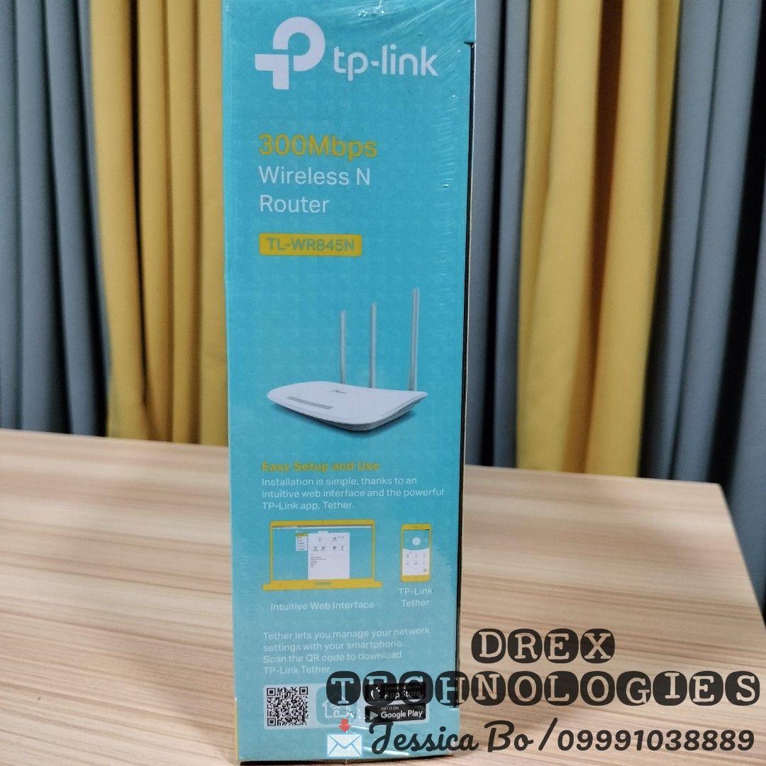 TP-LINK WR845N N300 Wifi Router, Computers & Tech, Parts & Accessories ...